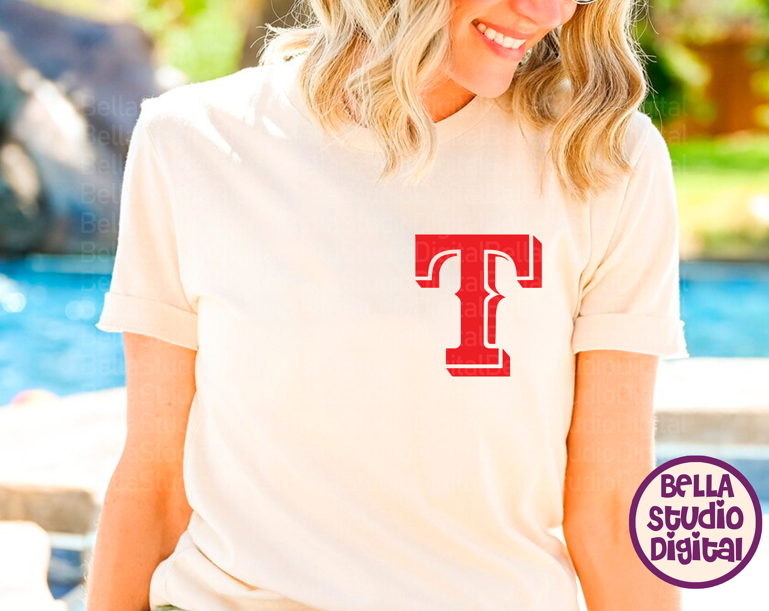 Texas Text Letter Svg, Pdf, Eps, Png Bundle, Instant Download, DTF ...