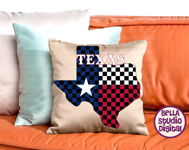 Texas Checkered Map Svg, Flag Svg, Pdf, Eps, Png Bundle, Lone Star ...