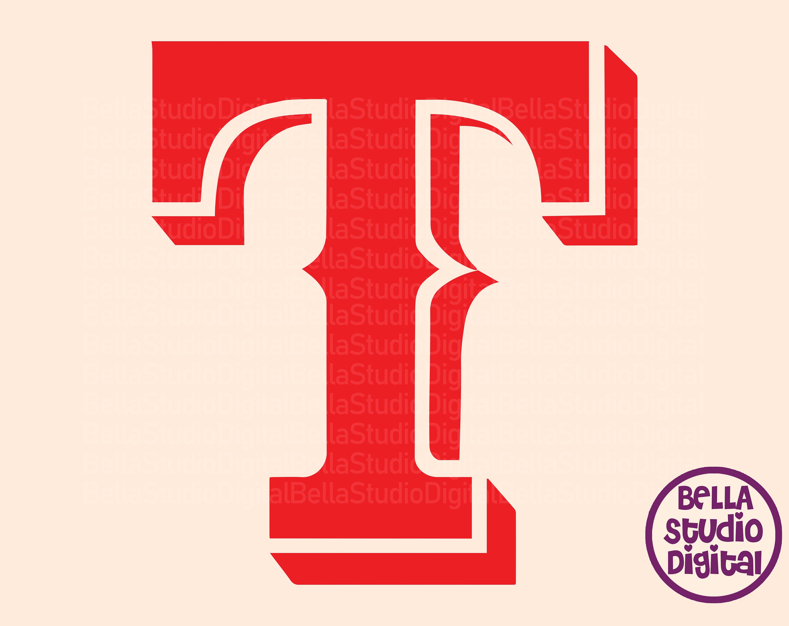 Texas Text Letter Svg, Pdf, Eps, Png Bundle, Instant Download, DTF ...