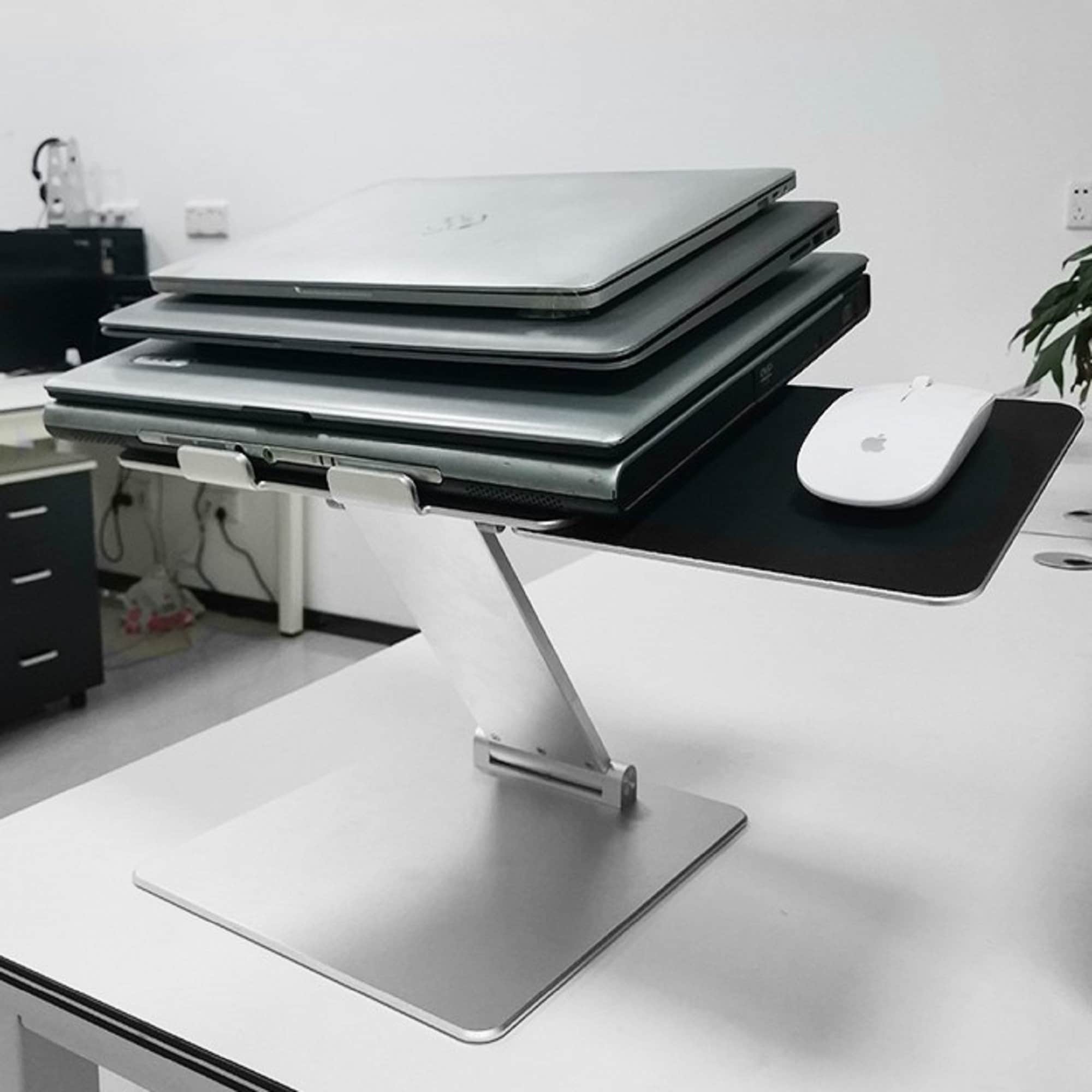 Adjustable Laptop Stand With Mouse Pad Perfect Solution for - Etsy