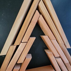 DIY Wooden Christmas Tree Nesting Set, 3 Sizes, Rustic Holiday Decor ...