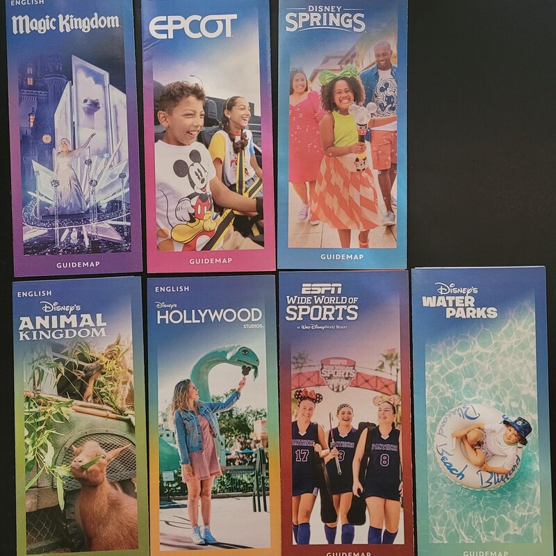 Park Map Magic Kingdom - Etsy