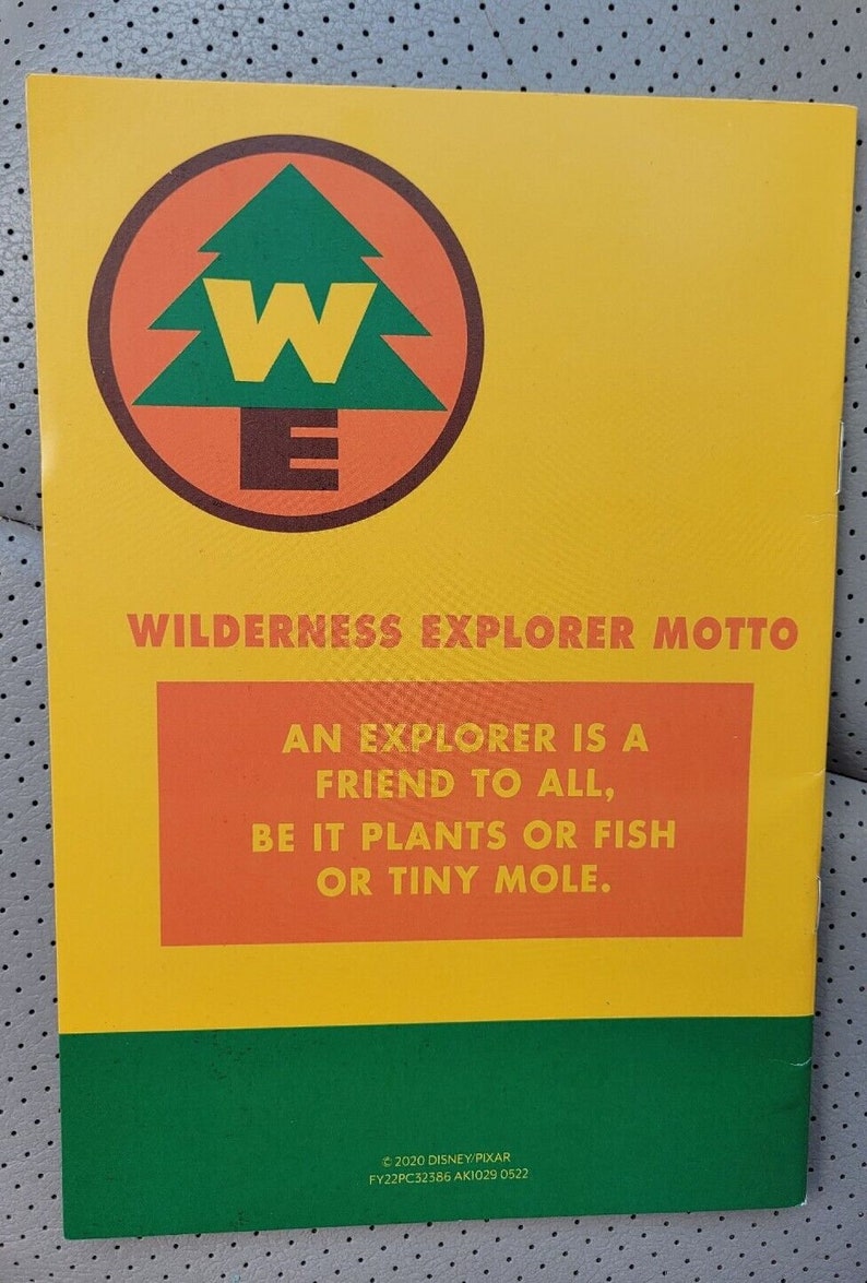 Disney WILDERNESS EXPLORER HANDBOOK Animal Kingdom Guidebook Brochure ...