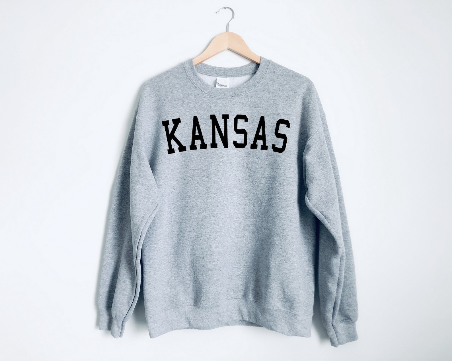 Kansas Sweatshirt Kansas Crewneck Sweatshirt Kansas Sweater | Etsy