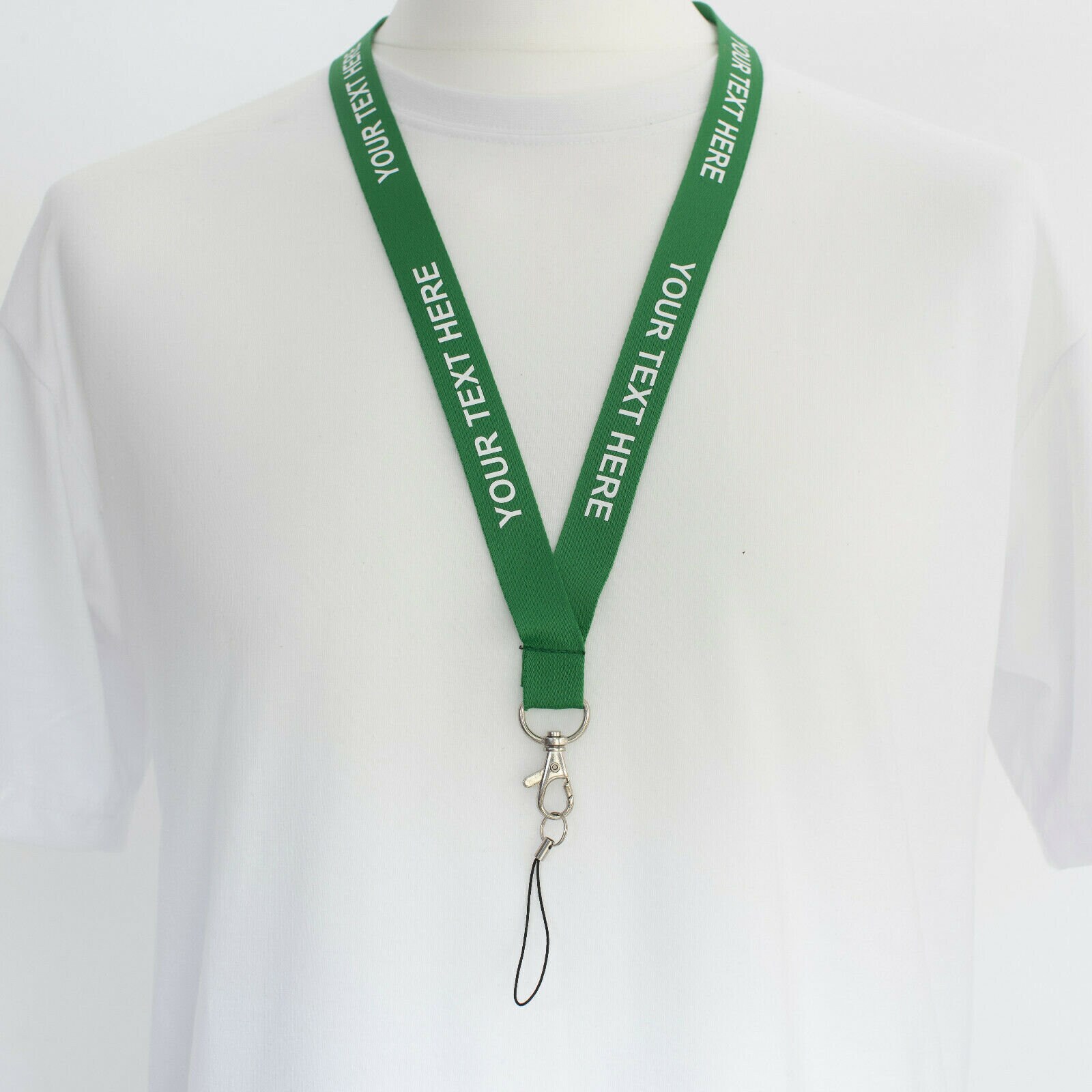 ROLSELEY Personalised Plain Lanyard Neck Strap With Printed - Etsy