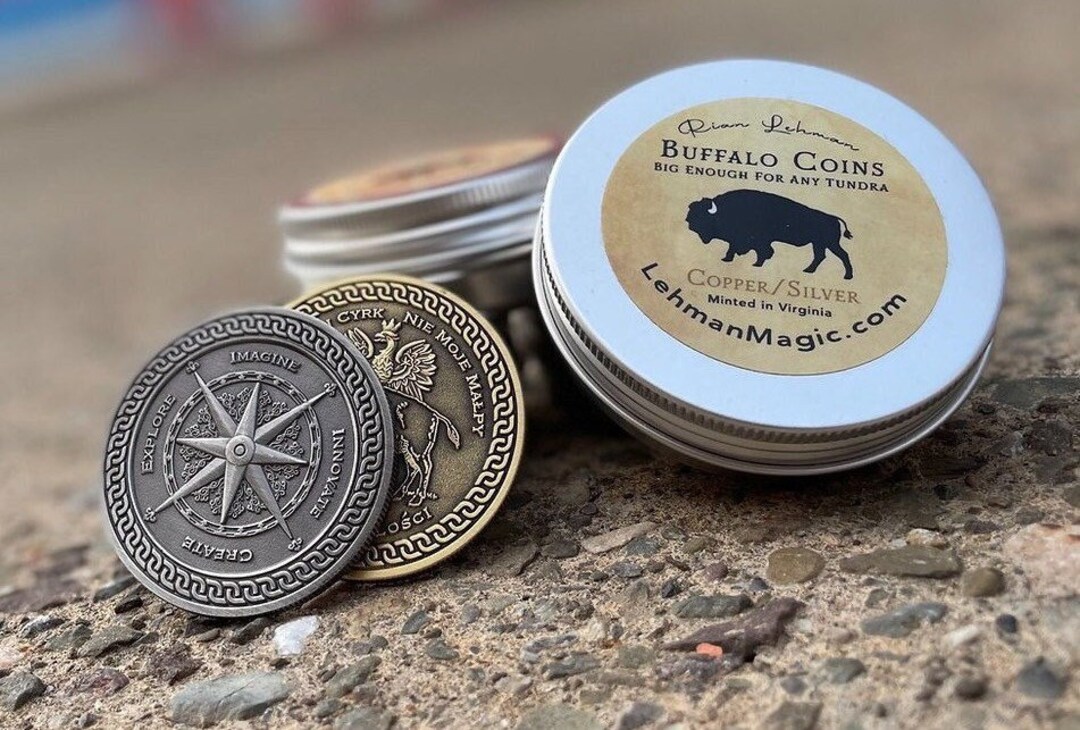 Compass Coin | Buffalo Coin | Explorers & Adventurers Medallion ...