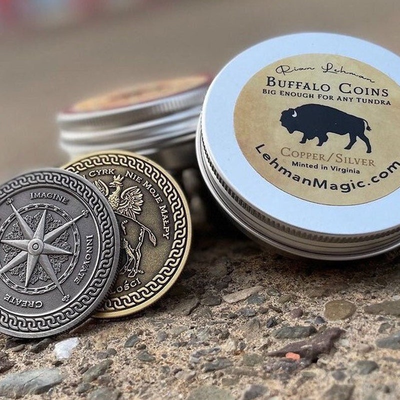 Compass Coin - Etsy