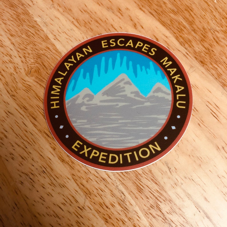 Expedition Everest Sticker Pack Adventure Stickers Beware - Etsy