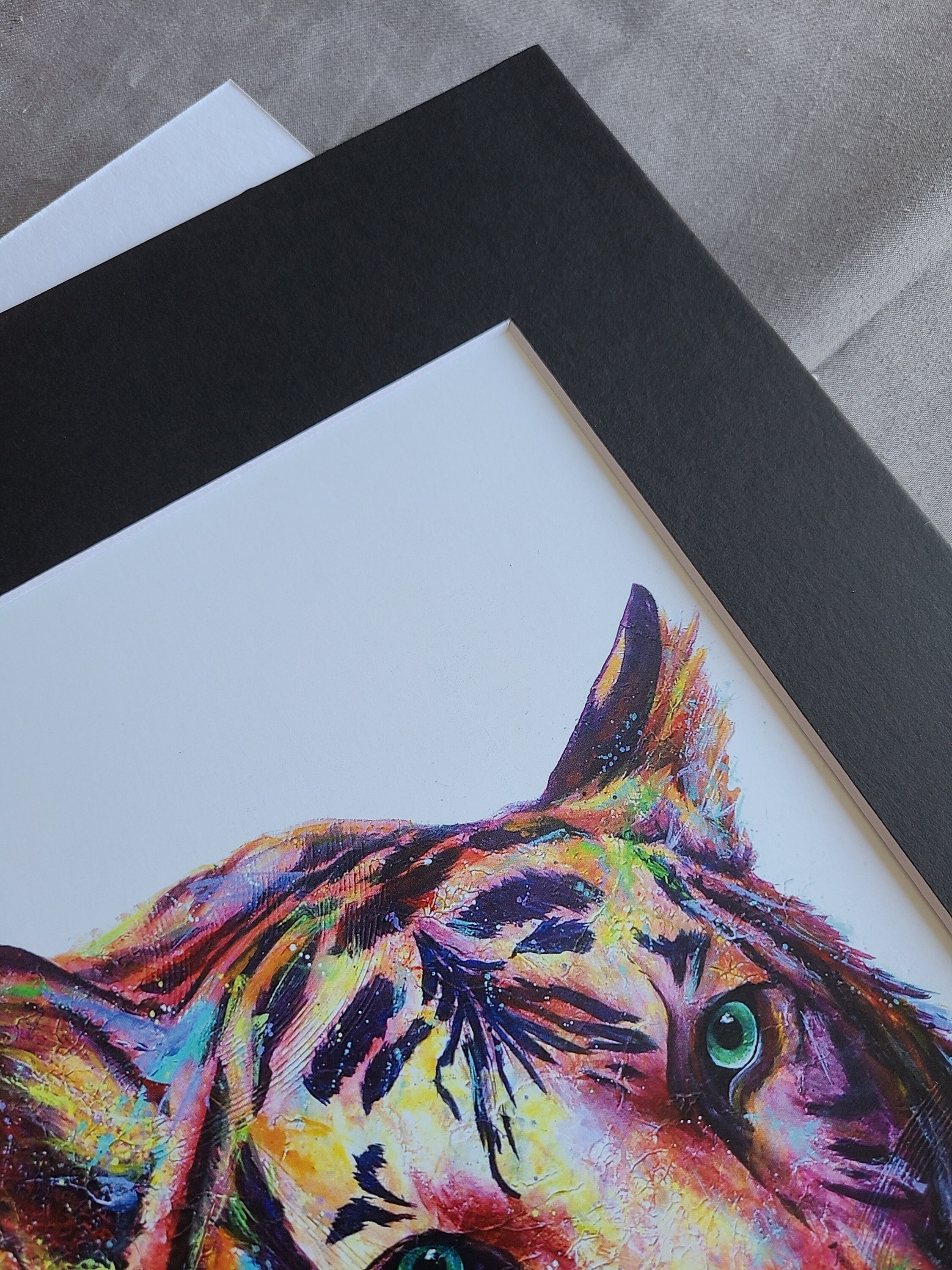 Psychedelic Rooster: Signed Print - Etsy