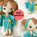 PATTERN Libra Crochet Doll, Amigurumi Princess, Zodiac Doll Pattern ...