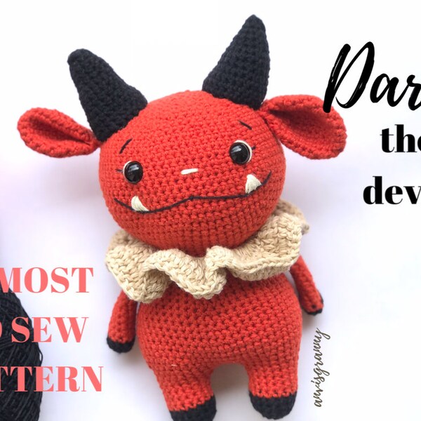Demon Amigurumi Pattern - Etsy