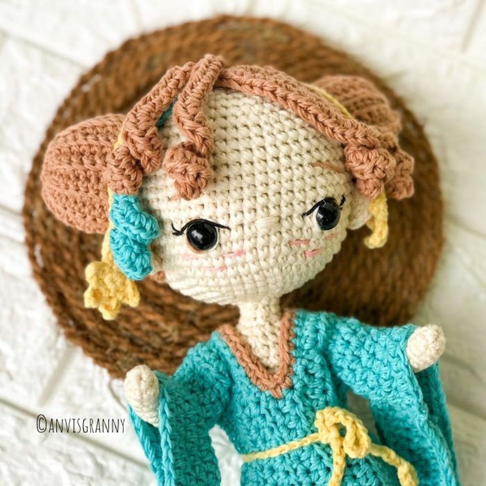 PATTERN Libra Crochet Doll Amigurumi Princess Zodiac Doll | Etsy