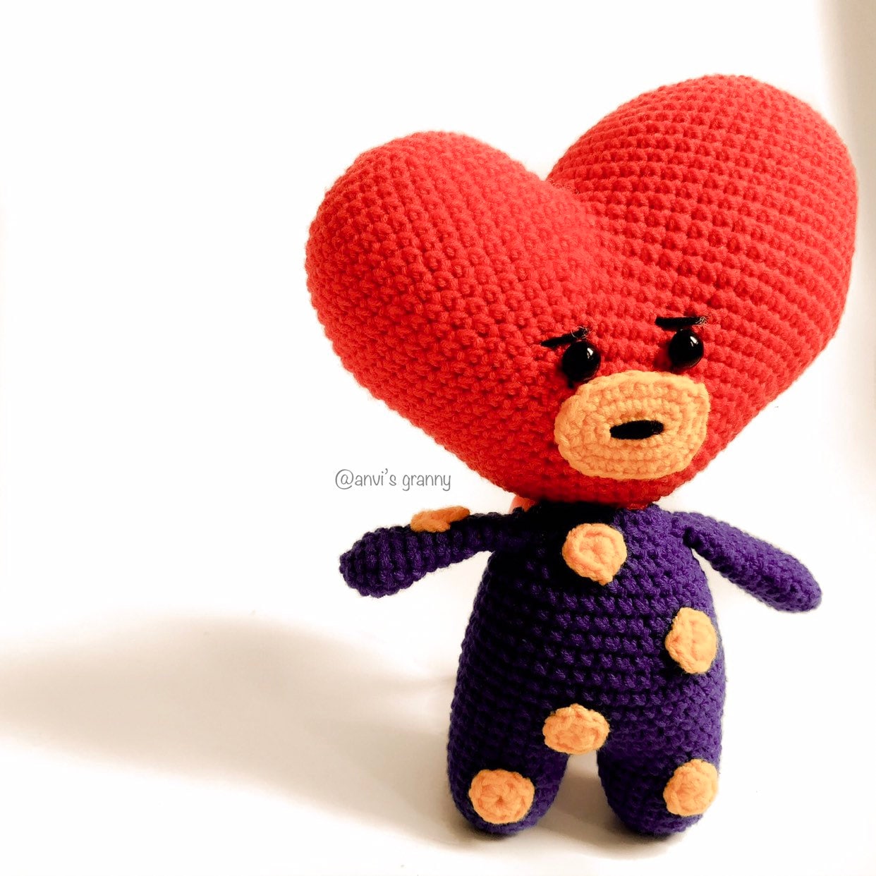 Buy PATTERN: Tata BT21 Crochet Amigurumi Crochet Bt21tata Online in ...
