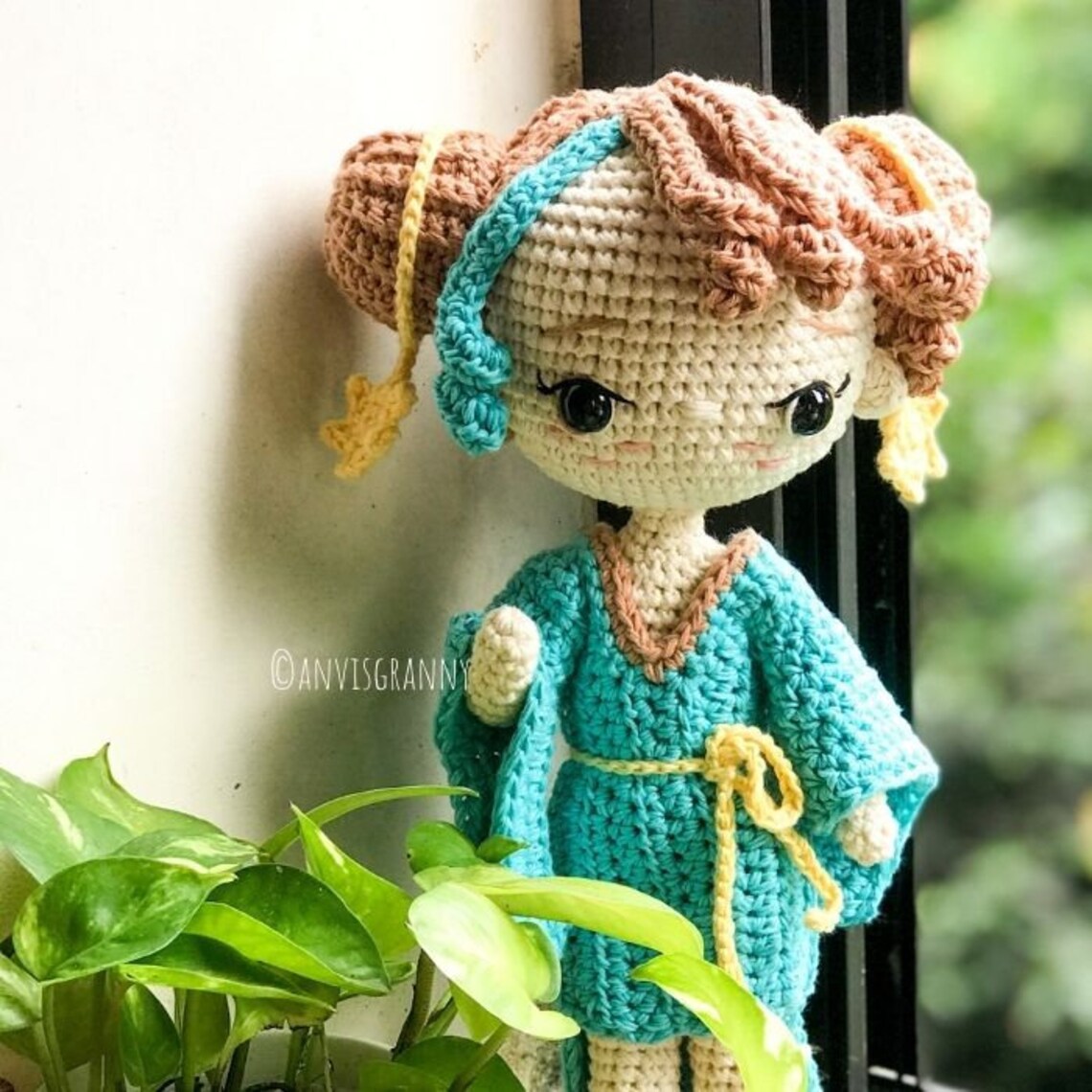 PATTERN Libra Crochet Doll Amigurumi Princess Zodiac Doll | Etsy
