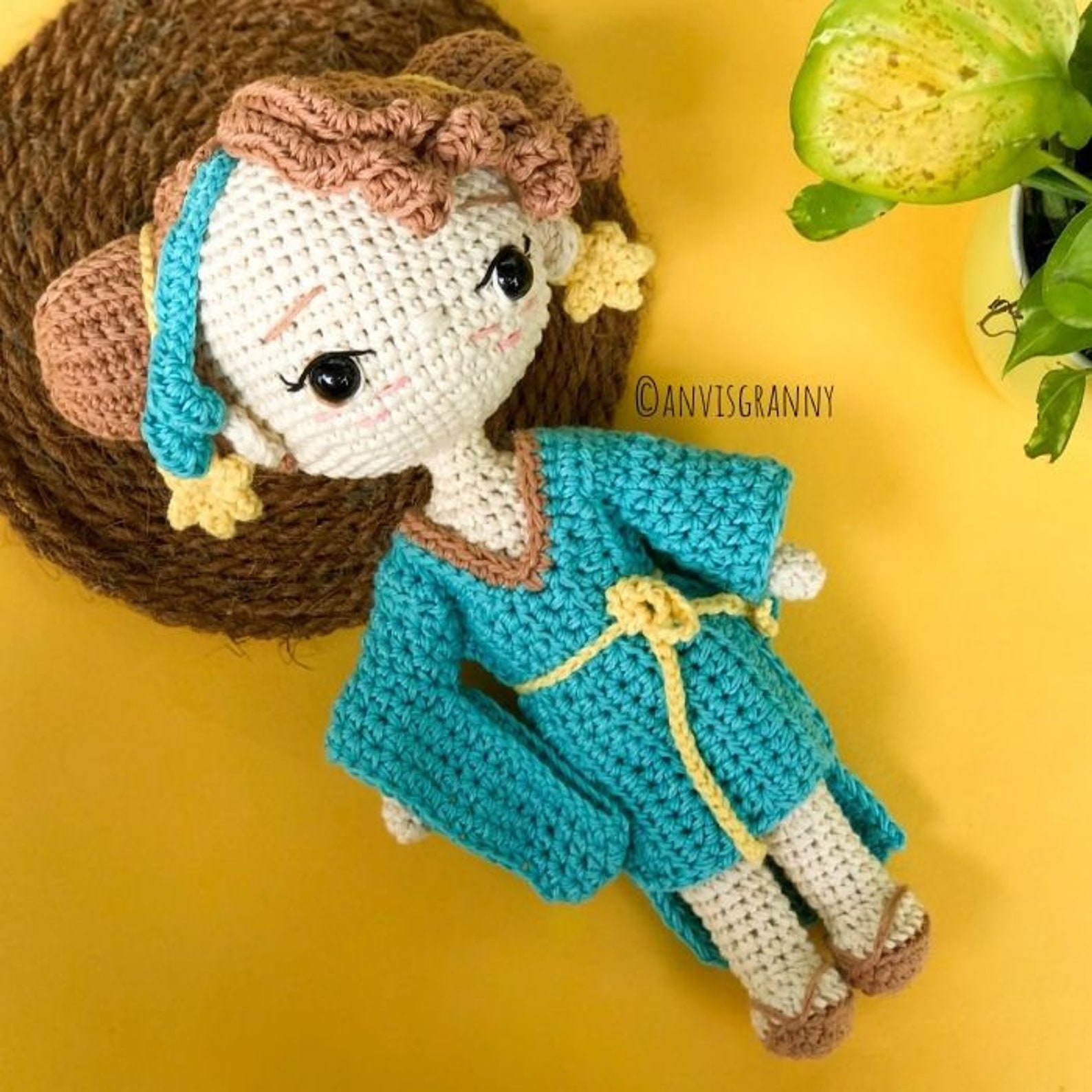 PATTERN Libra Crochet Doll Amigurumi Princess Zodiac Doll | Etsy