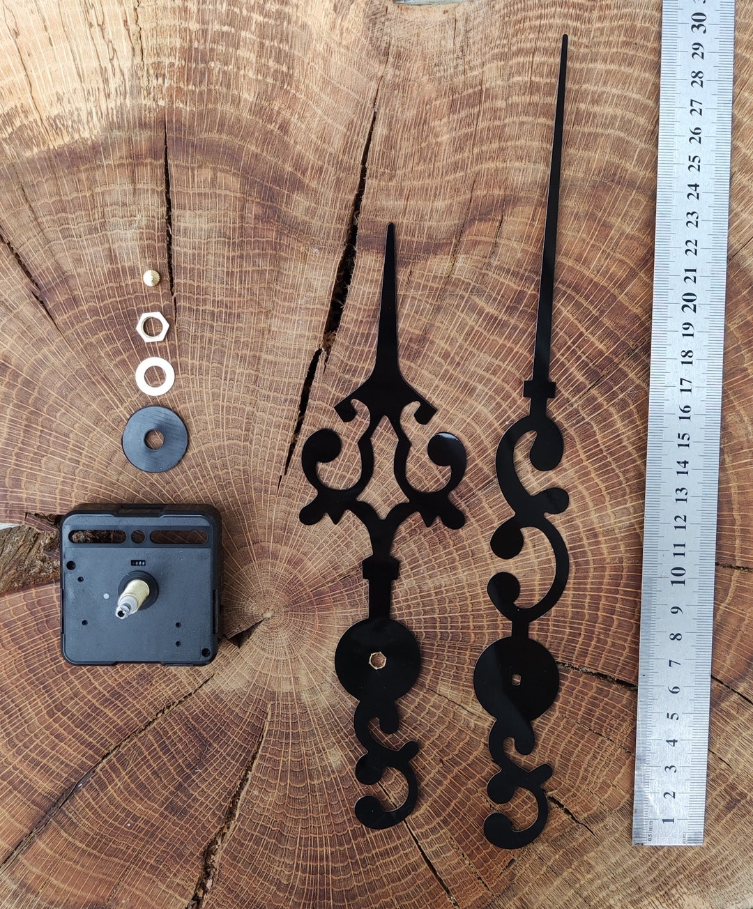 Silent Clock Mechanism Quartz DIY Movement Kit Quality LARGE 170 Mm (6. ...