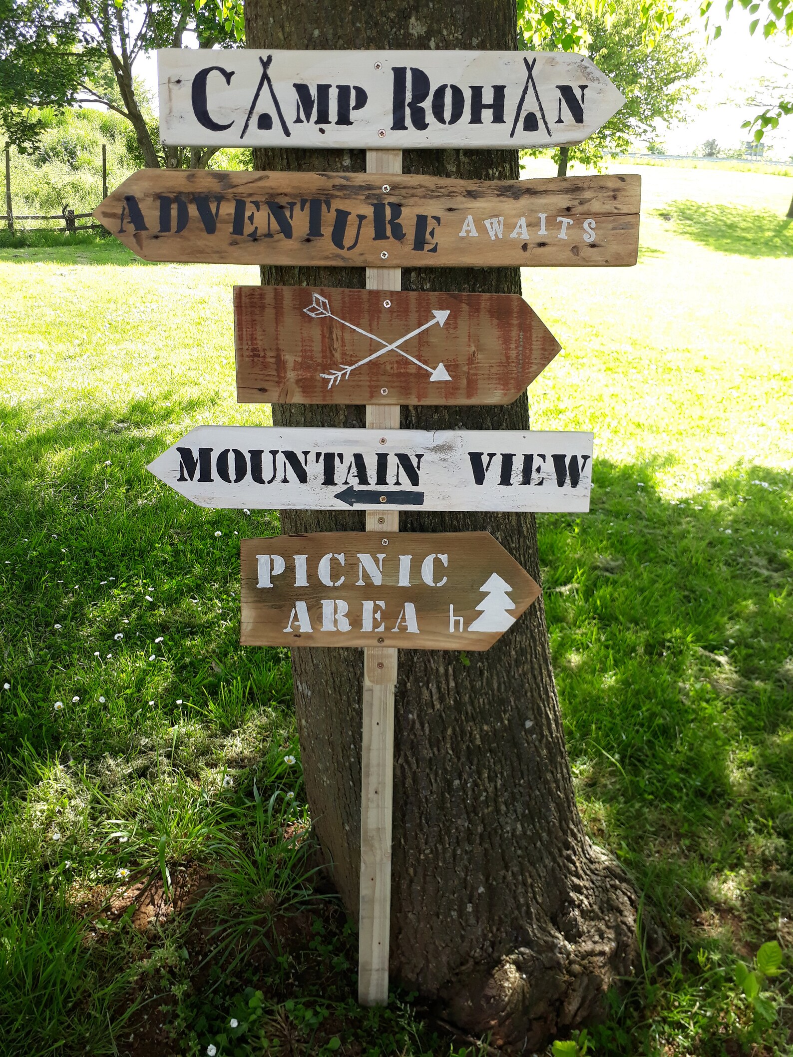 Large Personalised Signpost Unique Gift Rustic Wood Wedding - Etsy UK