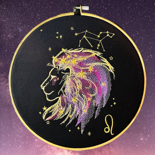 Leo Zodiac Sign for Shelf - Etsy
