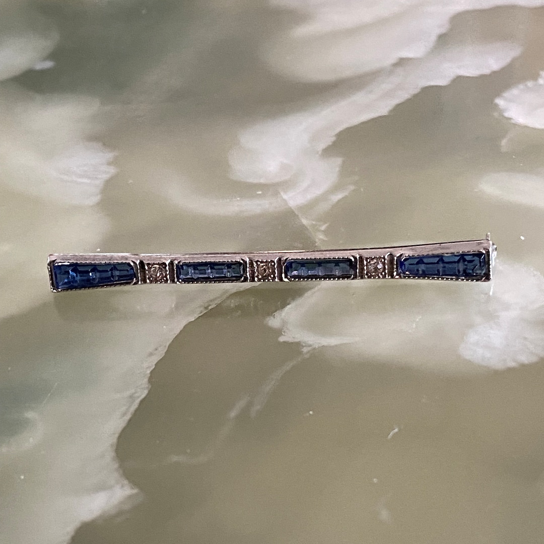 ART DECO Bar Pin - Etsy