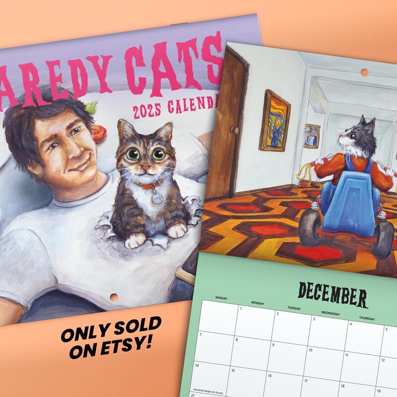 Cat Calendar - Etsy