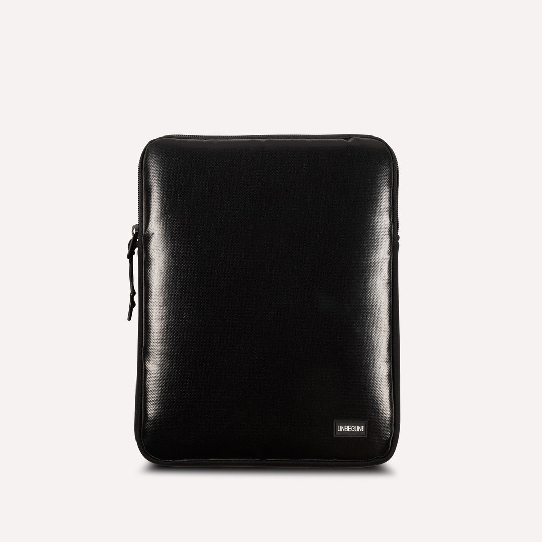 IPad Pro 13 Inch Case From Upcycled Fabric (sustainable), Black Eco ...