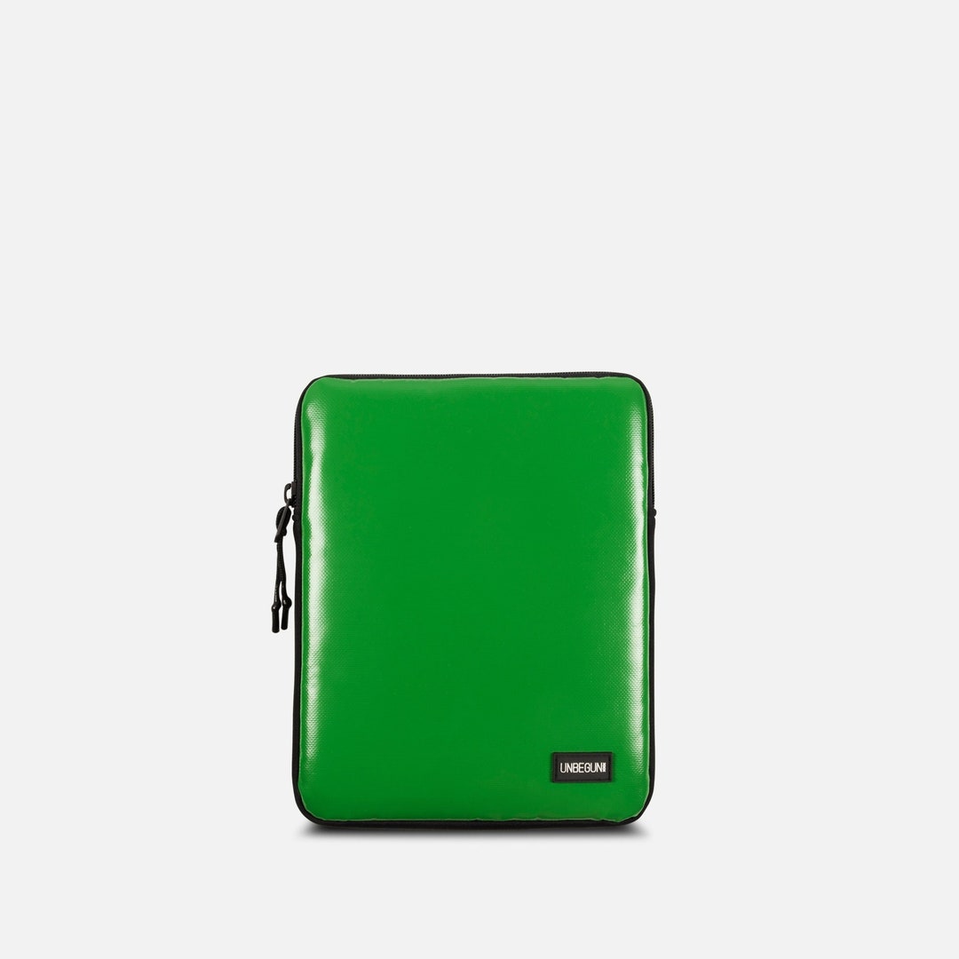 IPad Mini 6 Case From Upcycled Fabric (sustainable), Green Sleeve/cover ...