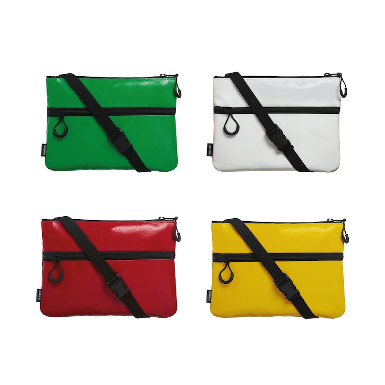 Red Shoulder Bag From Upcycled Fabric eco Recycle Handbag | Etsy