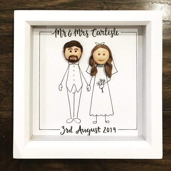 Wedding Gift Frame holding Hands | Etsy