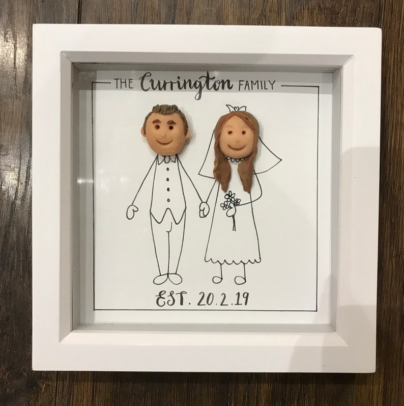 Wedding Gift Frame holding Hands | Etsy