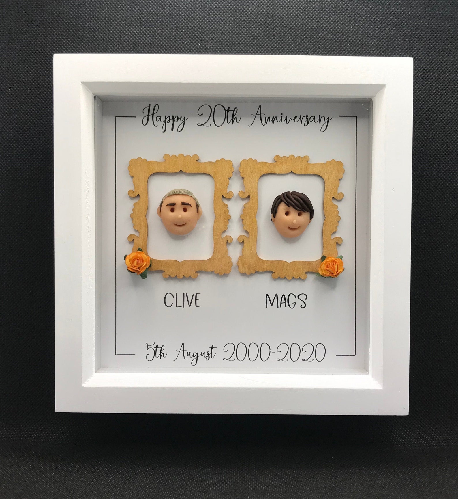 Anniversary Gift Frame | Etsy