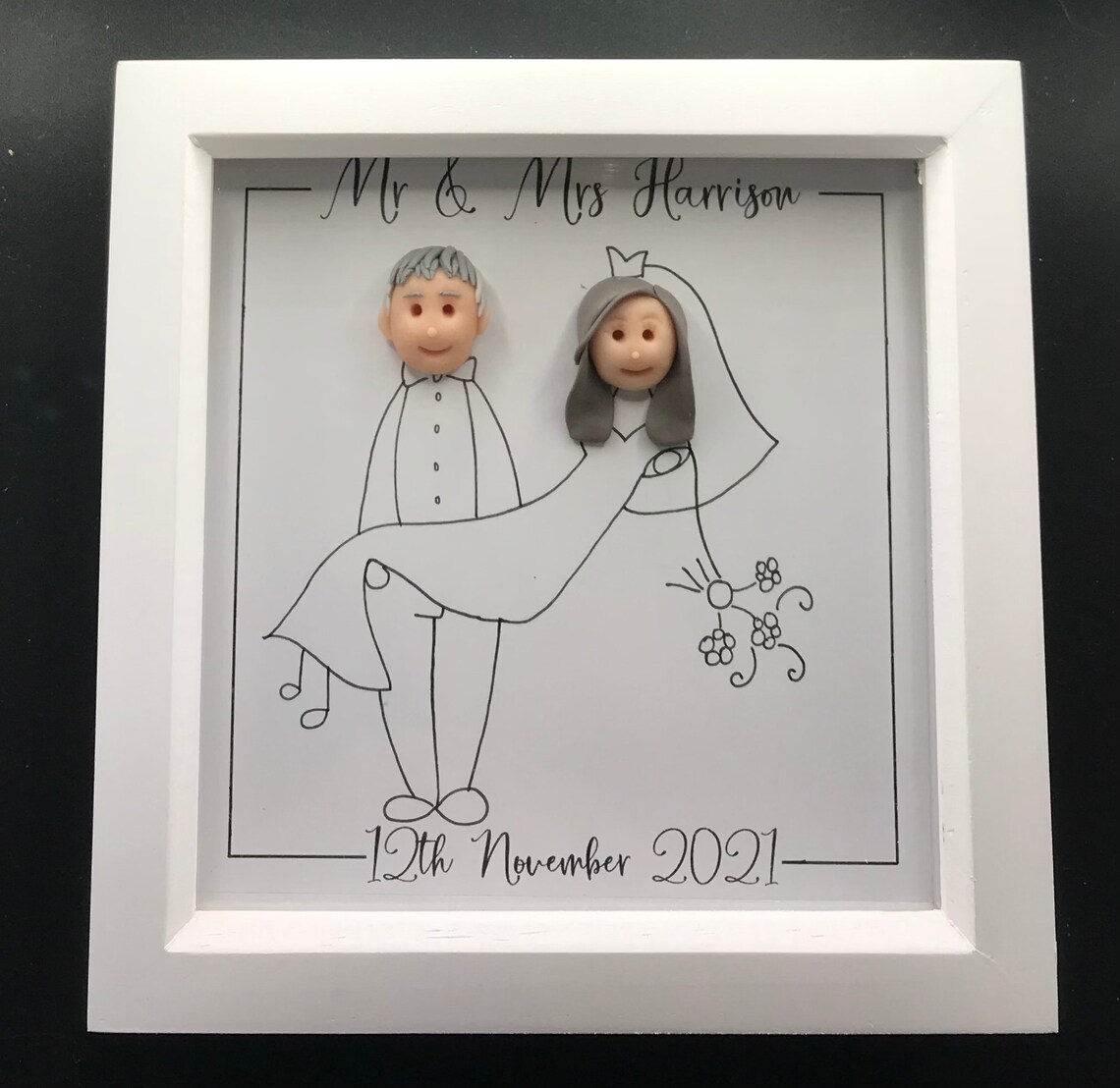 Wedding Gift Frame in Arms - Etsy