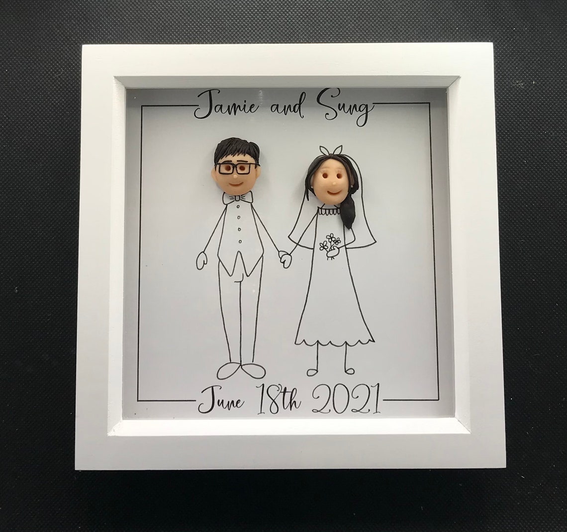 Wedding Gift Frame holding Hands - Etsy