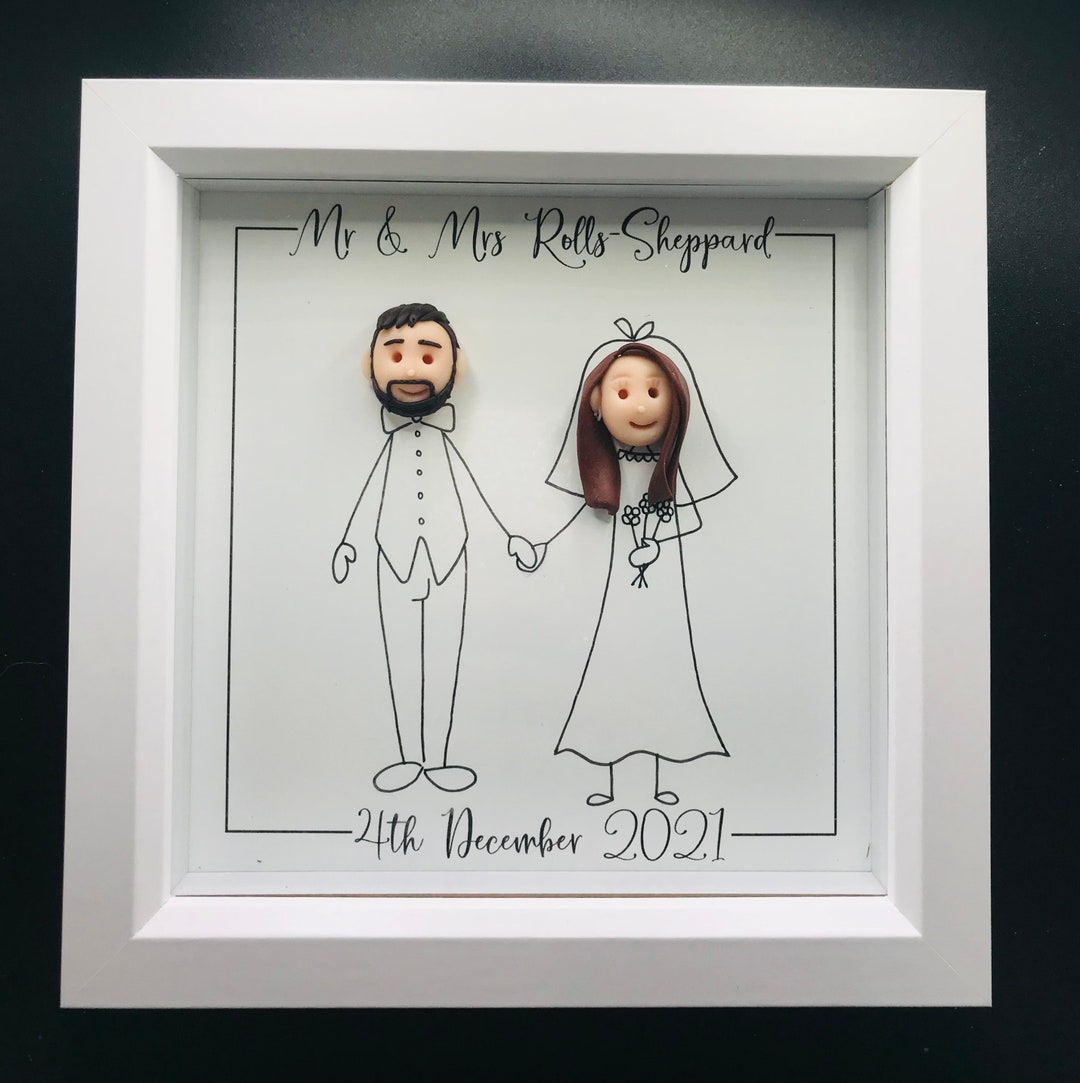 Wedding Gift Frame holding Hands - Etsy