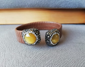 Unique cuff bracelet | Etsy