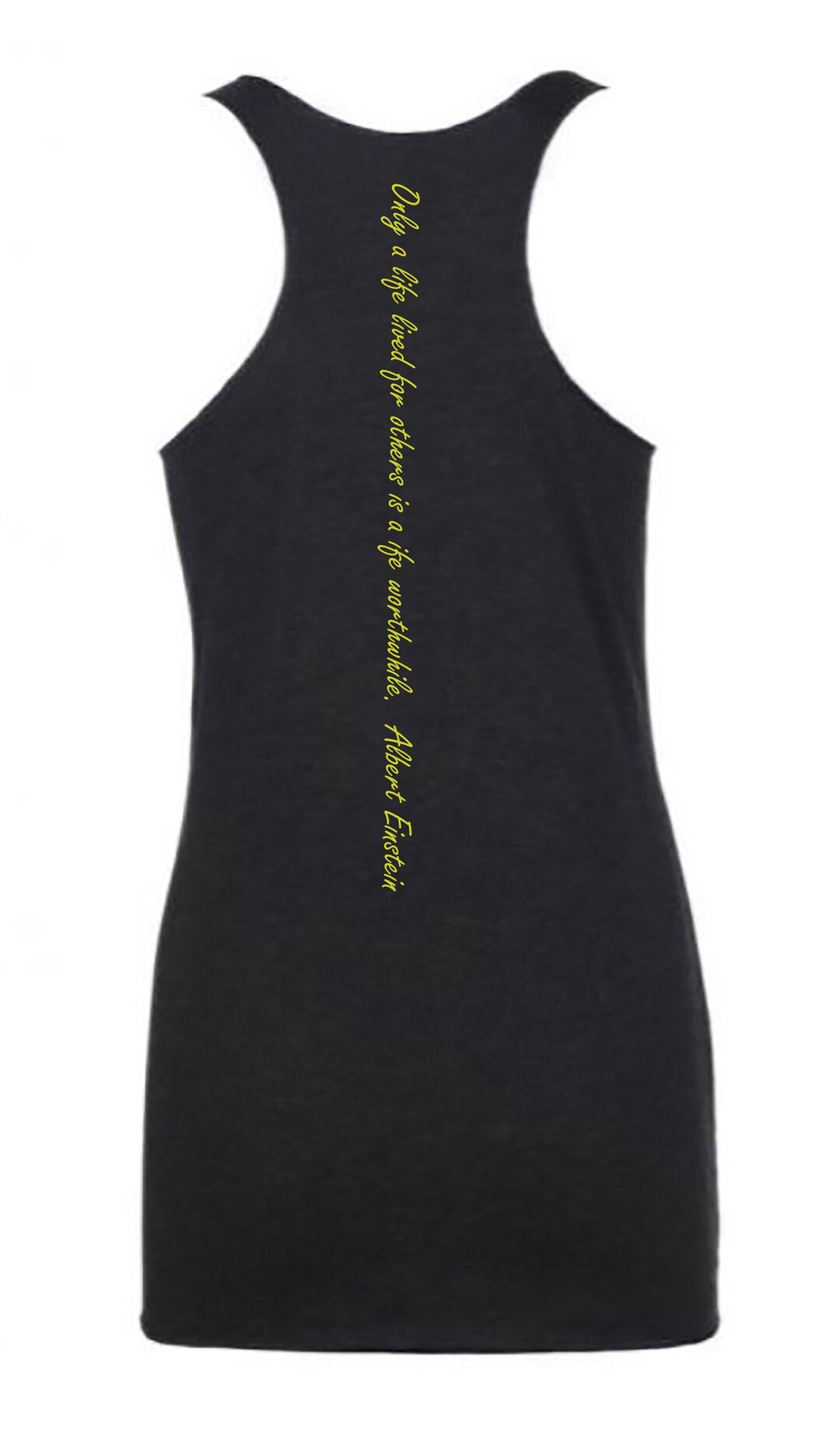 Albert Einstein Quote Tank Top: Motivational Workout Racerback - Etsy
