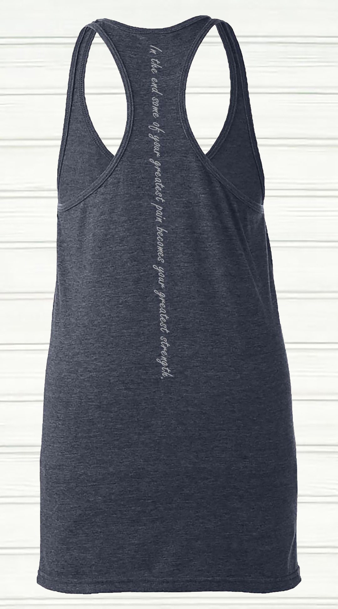 Inspirational Workout Tank Top: Customizable Racerback - Etsy