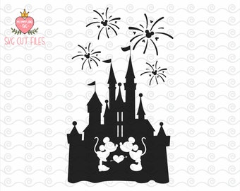 Mickey fireworks svg | Etsy