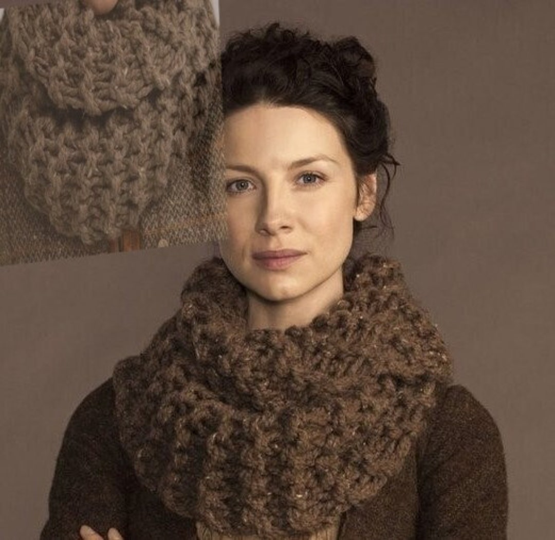 Outlander Claire's Cowl Knitting Pattern PDF - Etsy