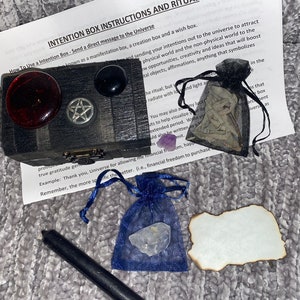 Intention Box DIY With Ritual and Instructions akit-1037 - Etsy