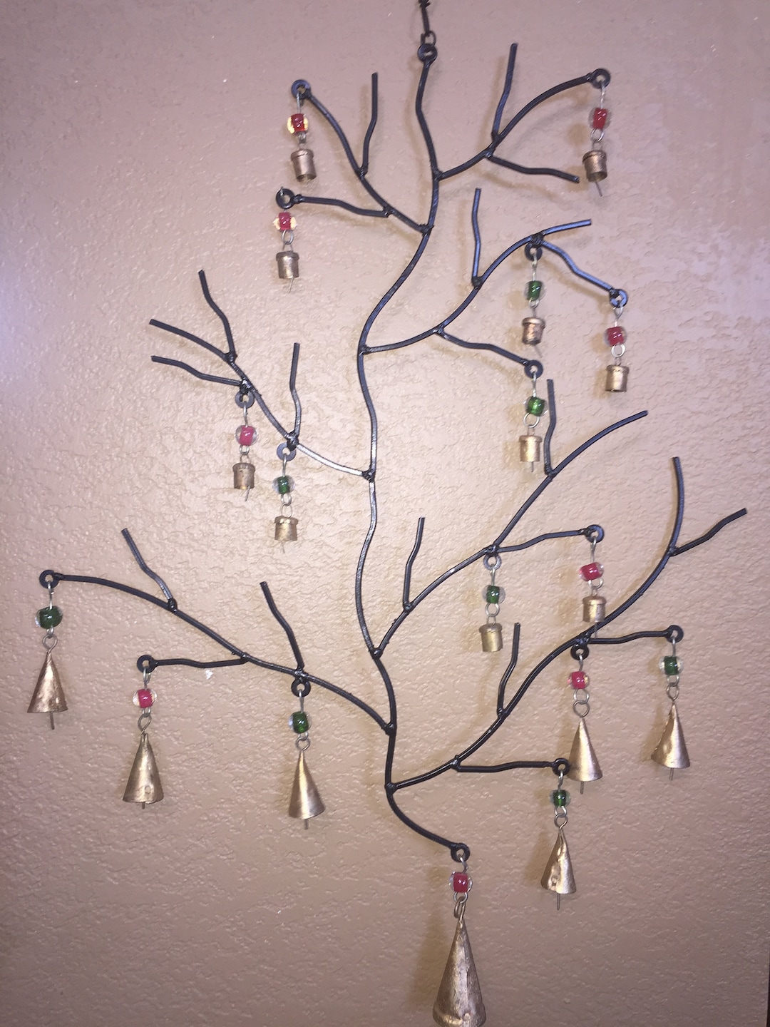 Tree of Life Wall Hanging Bells Extra Large - Etsy