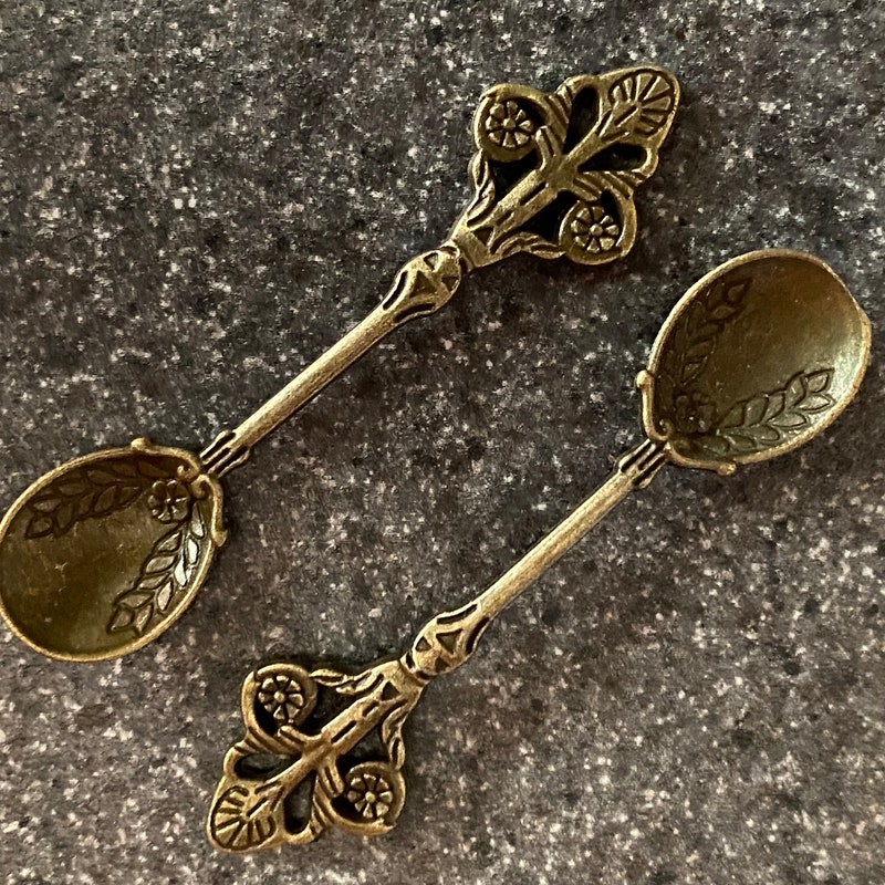 Spoon and Fork Gold Set - Etsy