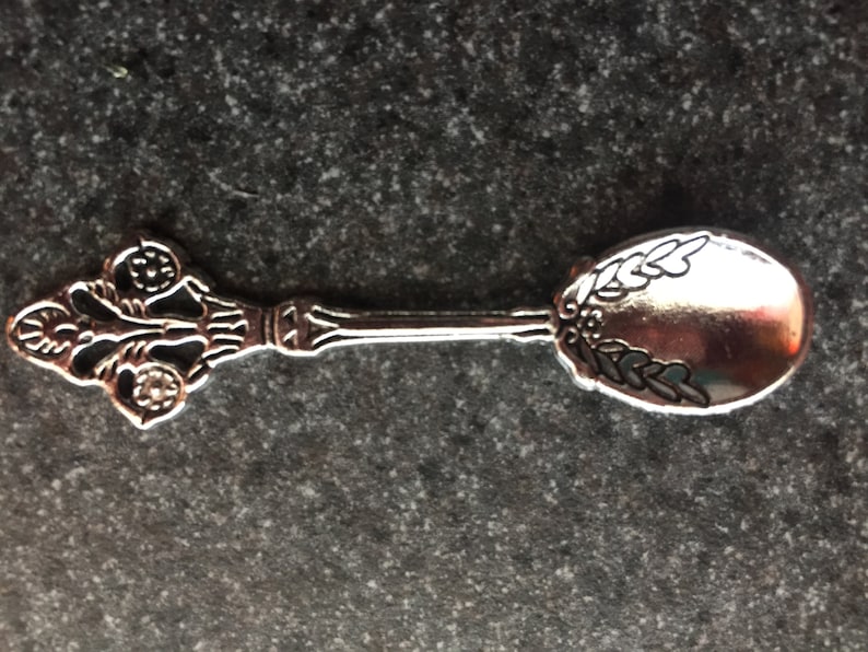 One Small Vintage Tibet Silver Incense Spoon - Etsy