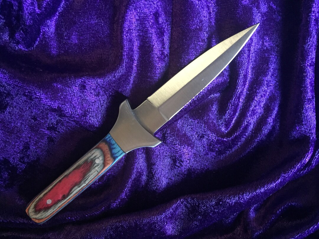 Athame / Dagger - Dyed Wood Handle 6.5 Inches (THMD-1025) - Etsy