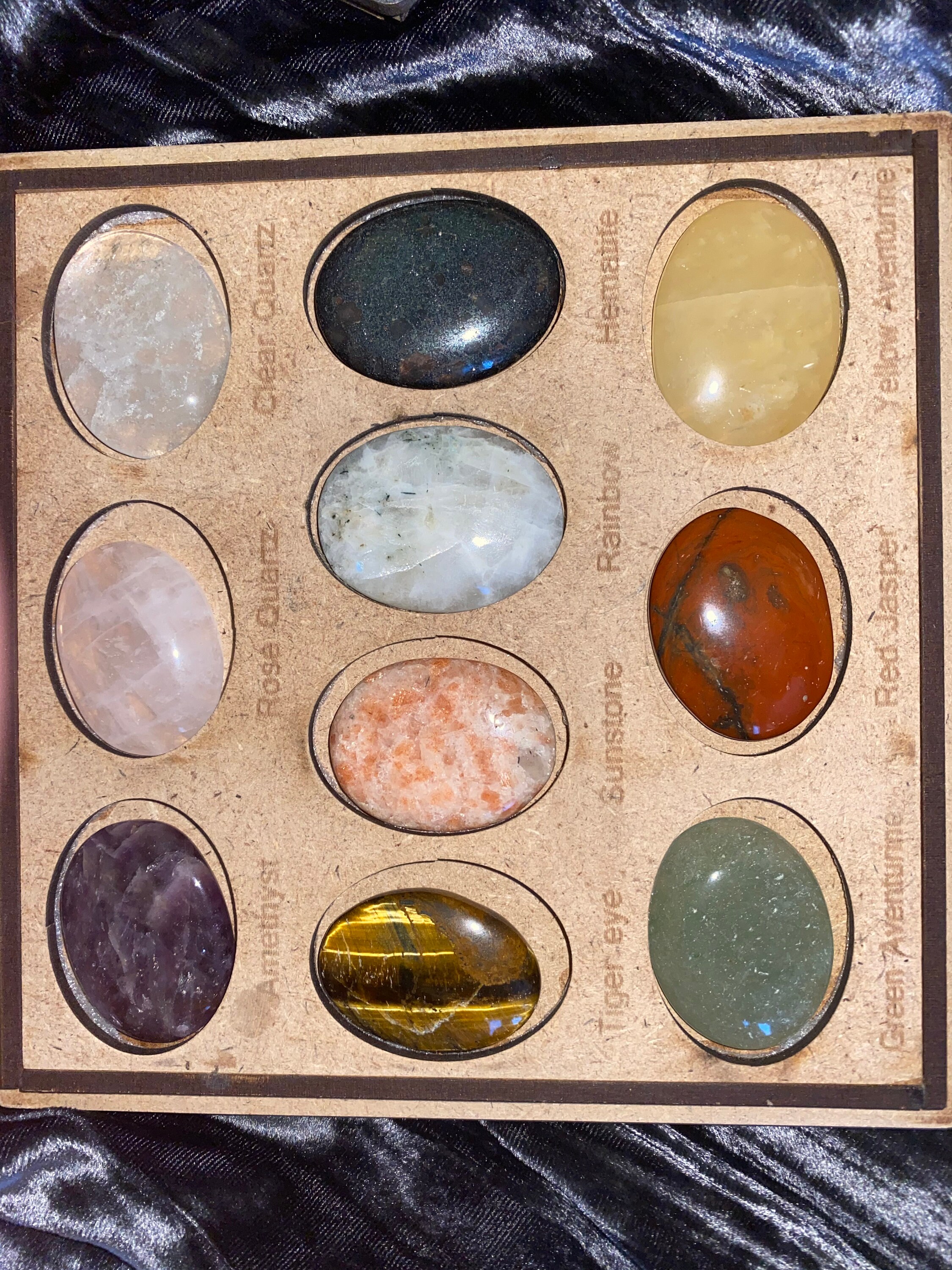 Tree of Life Ten Worry Stone Set Boxed Gift - Etsy