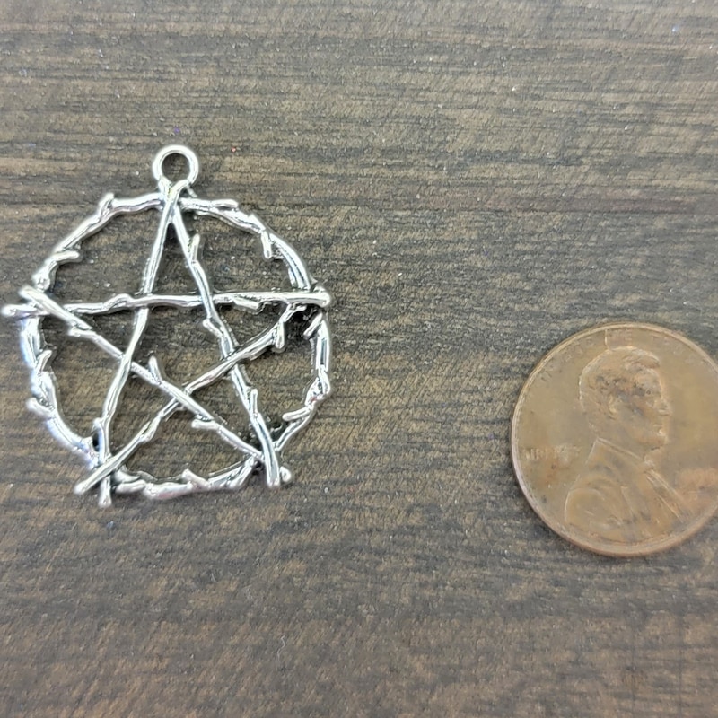 Pentacle Charm - Etsy
