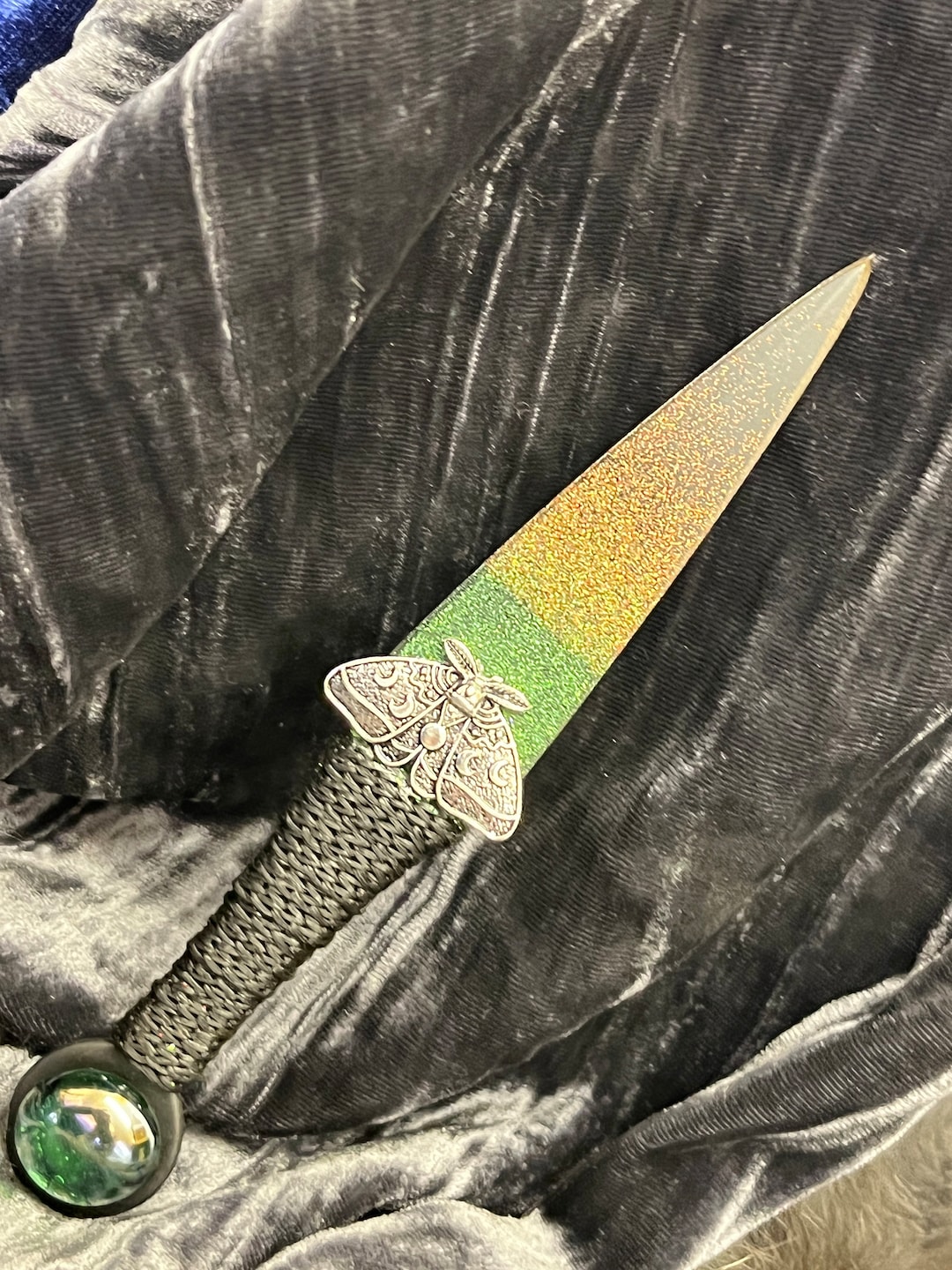 Athame / Dagger - Small - Necromancy Colors Ombre Metallic Stainless ...