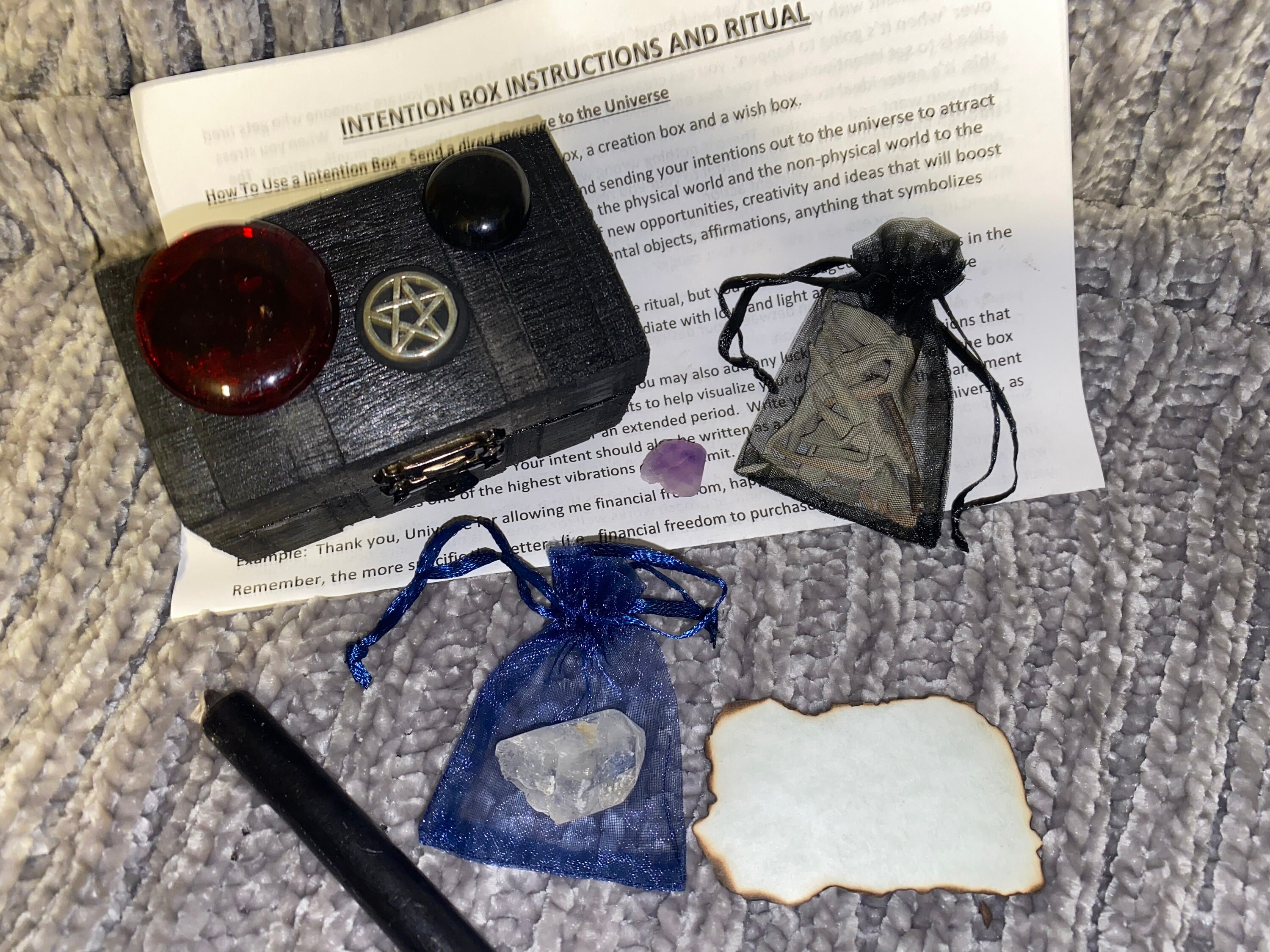 Intention Box DIY With Ritual and Instructions akit-1037 | Etsy