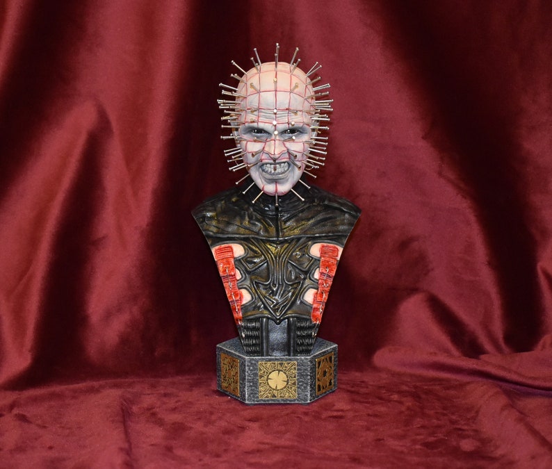 Pinhead Bust Hellraiser Fan Art Collectible - Etsy