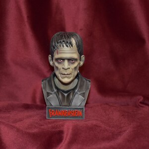 Frankenstein & His Bride Mini Bust Fridge Magnets - Etsy