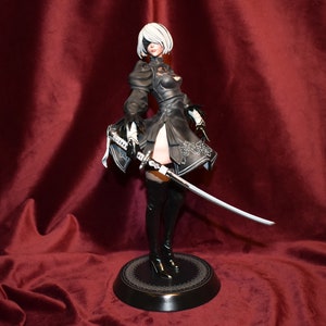 Nier Automata 2B / 2P Painted Figure - 1/6 Scale Collectible Painting ...